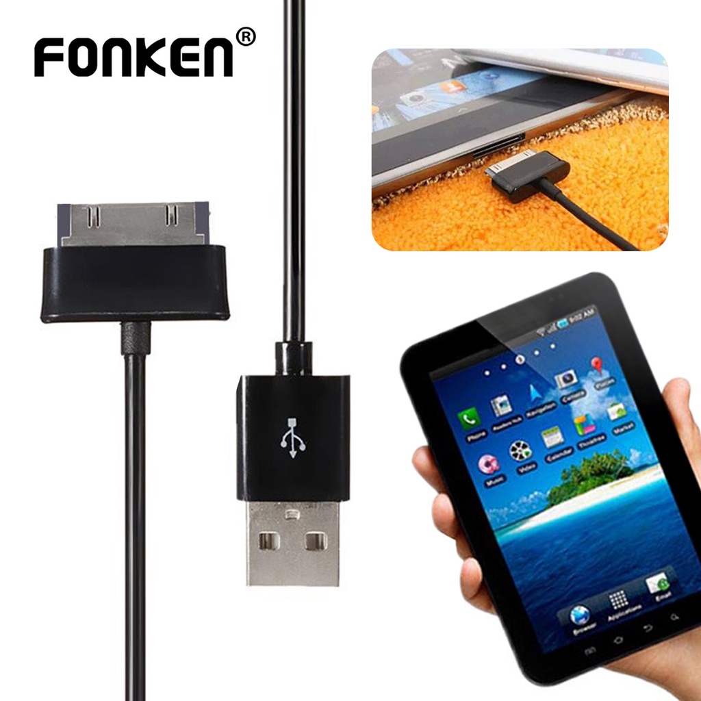 Fonken P1000 USB Charging Data Cable for Samsung Galaxy tab 2 3 Note ...