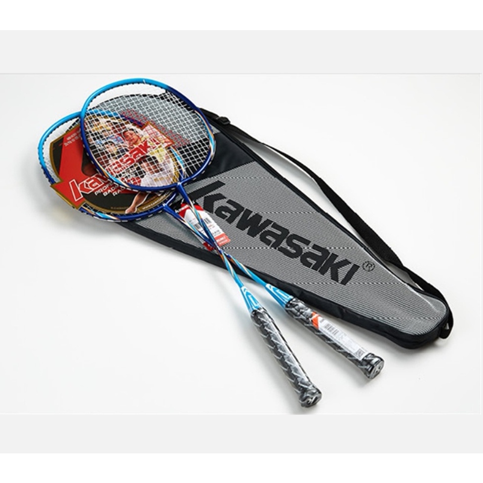 Kawasaki Badminton Racket UP-0183 Aluminum Alloy x 2pcs - Beginners And ...