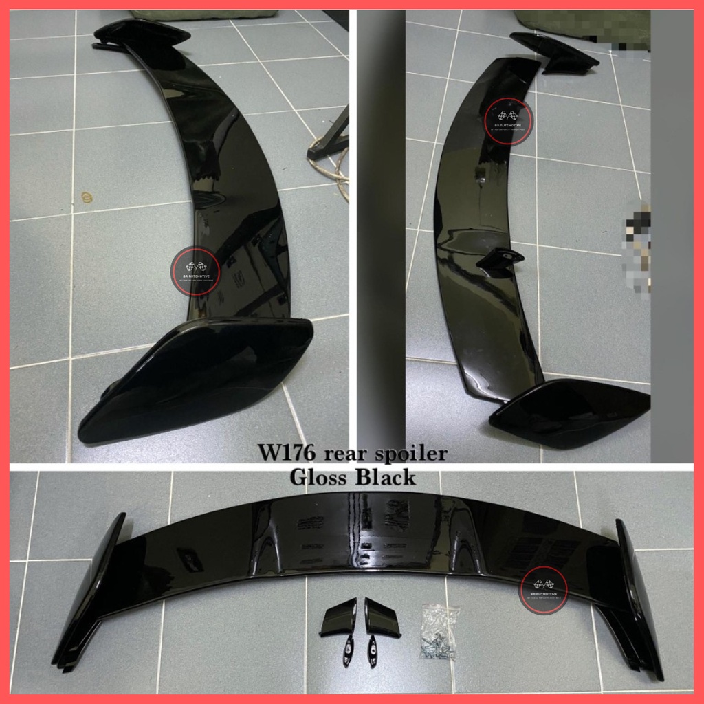Mercedes Benz W176 A Class A45 Rear Wing Roof Spoiler AMG Style ( Gloss ...