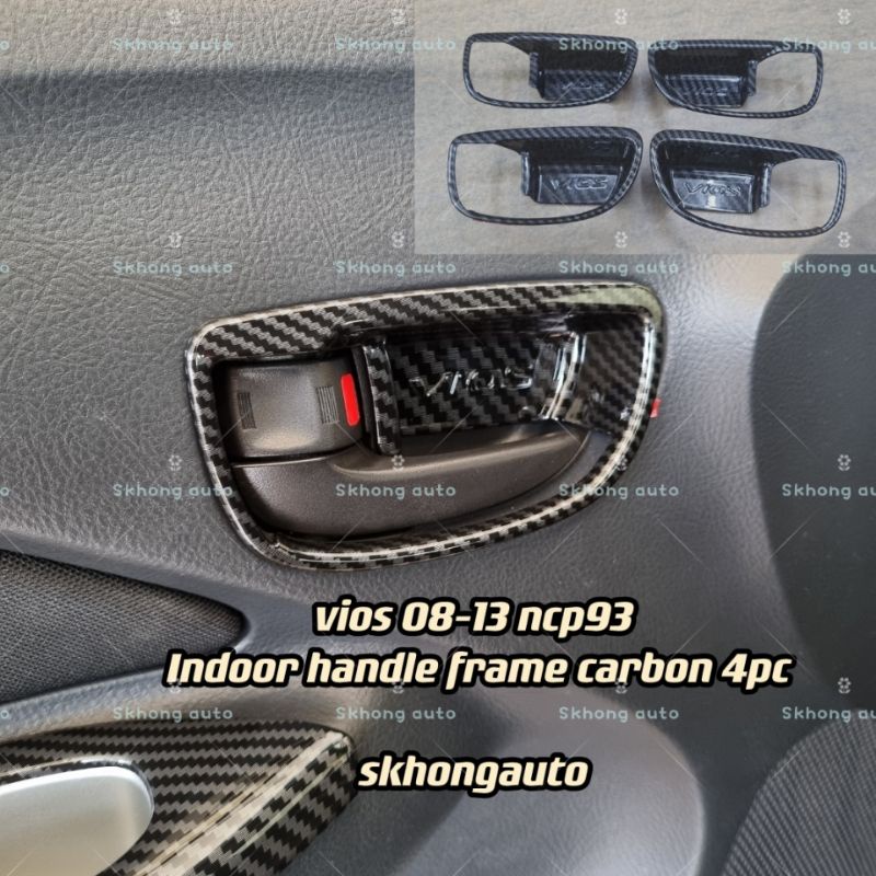 Toyota vios 2008-2013 ncp93 Dugong accessories forged carbon fiber ...
