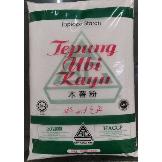 Tepung Ubi Kayu Tapioca Starch 1kg Shopee Malaysia