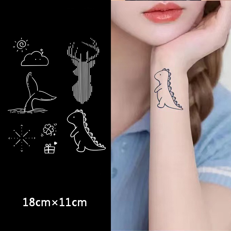 【COCO Magic Tattoo】 Lasts 15 days ；18cm*11cm；tattoo sticker waterproof long lasting fake tattoos ...
