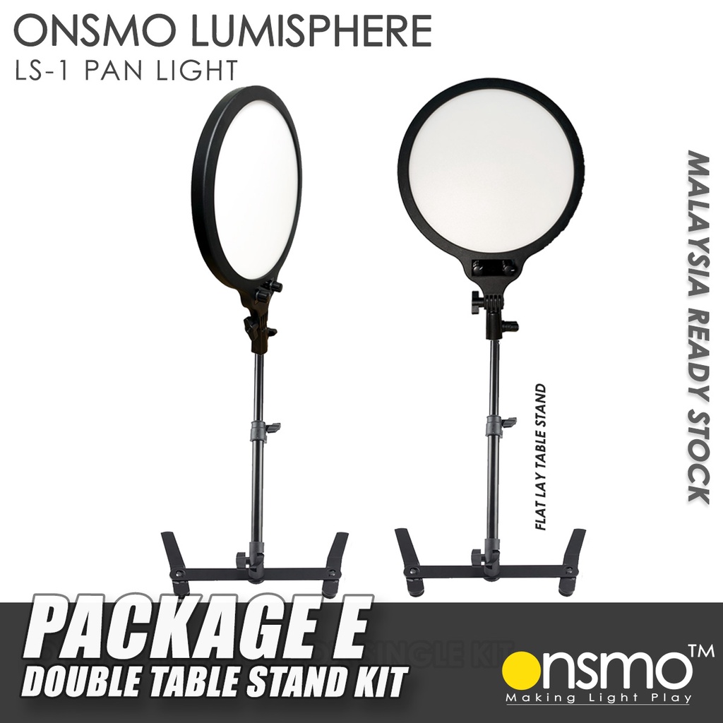 Onsmo LumiSphere LS-1 Pan Light LED Dual Colour System 3200k to 5600k ...