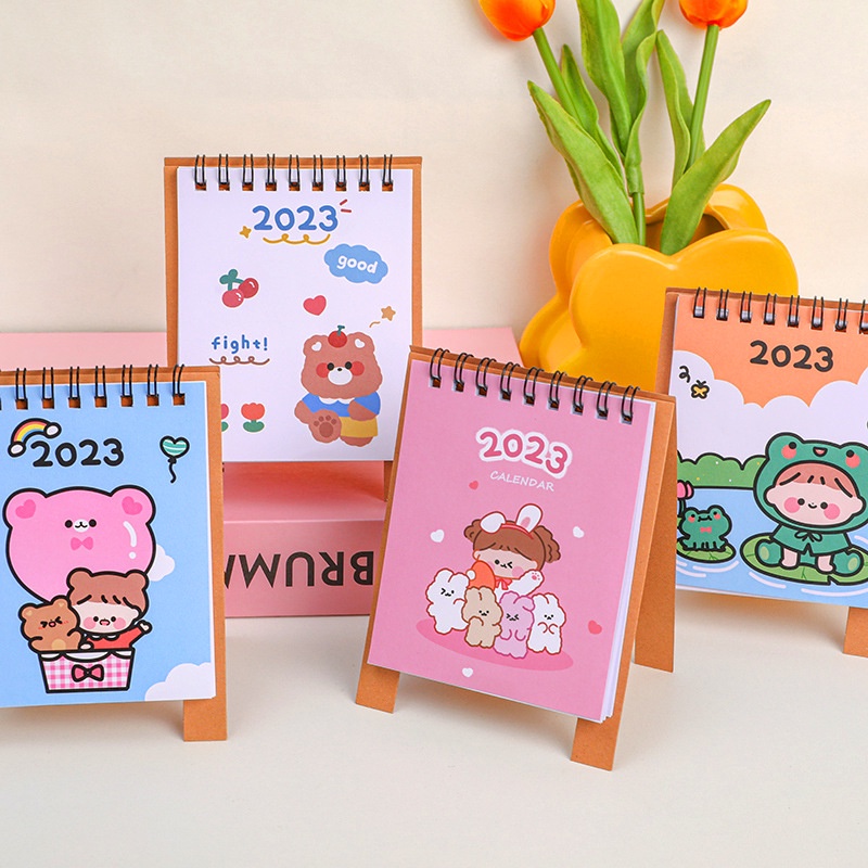 SS Calendar 2023 Mini Calendar Cute Cartoon Calendar Small Calendar ...