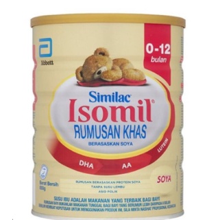ISOMIL MILK 0-12 MONTHS 850G **SOY FORMULA** | Shopee Malaysia