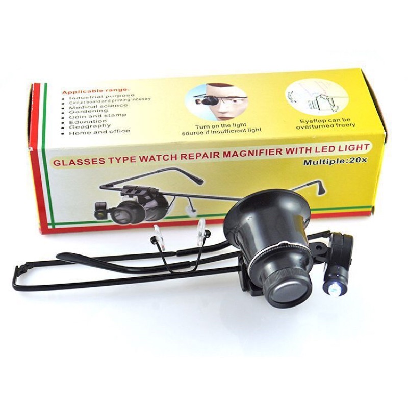 Magnifying Glass One-Eye Workpiece 20x Magnification Model 9892a ...