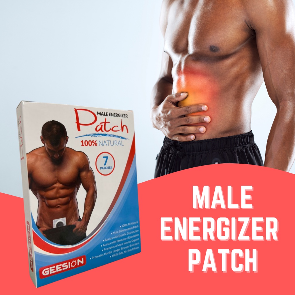 Male Energizer Patch enhancement Patch Tenaga Batin Lelaki | Shopee ...