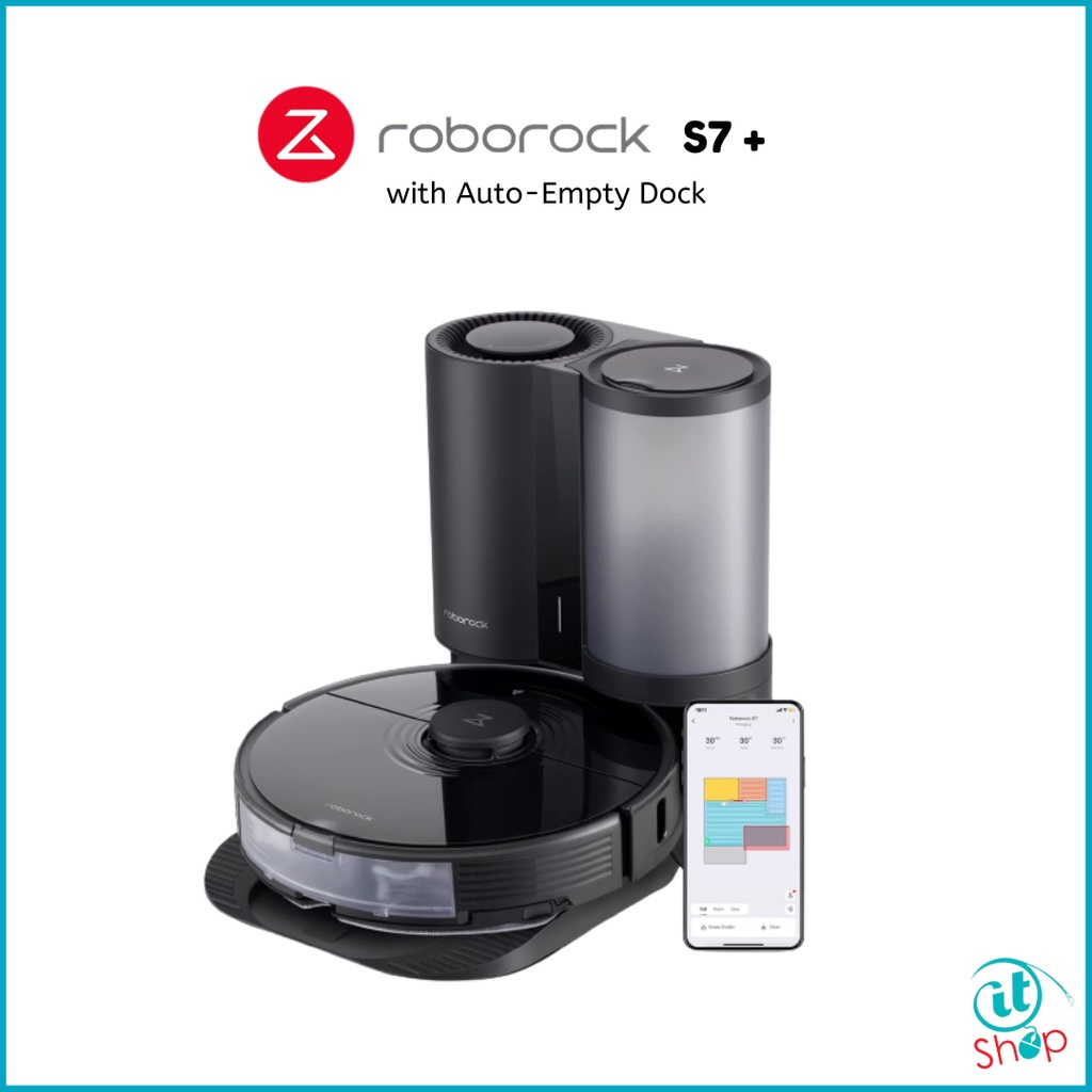 Roborock S7+ Robot Vacuum with Auto-Empty Dock | Shopee Malaysia