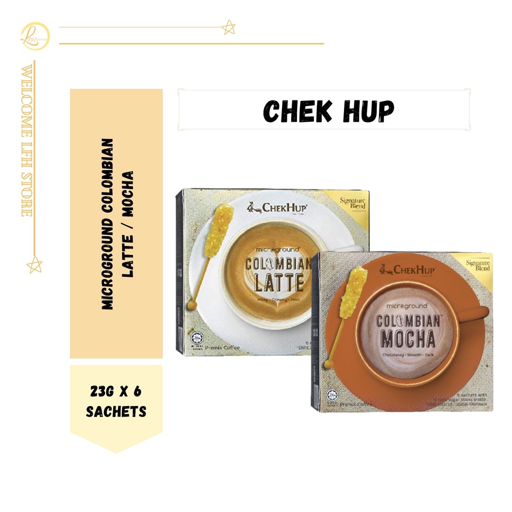 Chek Hup Microground Colombian Coffee (23g x 6s) | Shopee Malaysia