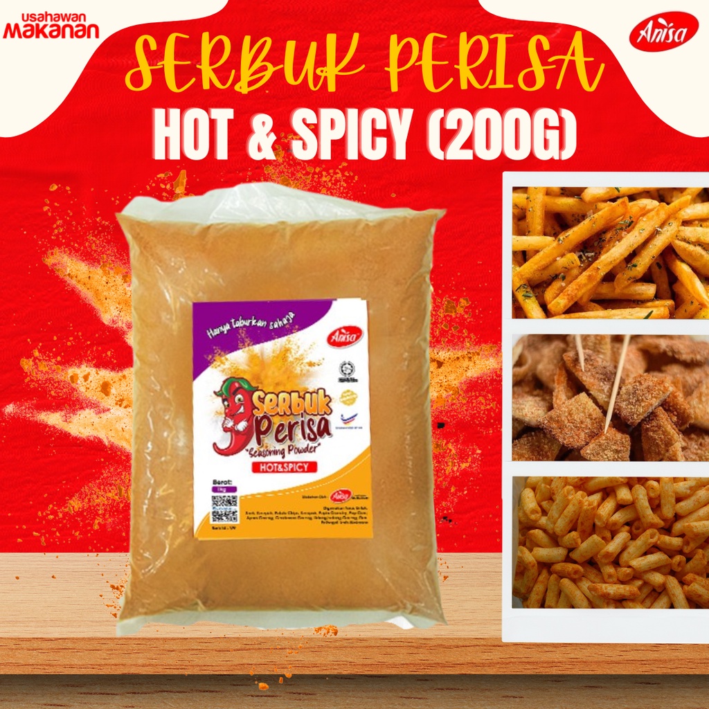 Serbuk Perisa Hot&Spicy/ Hot&Spicy Basting 200 G | Shopee Malaysia