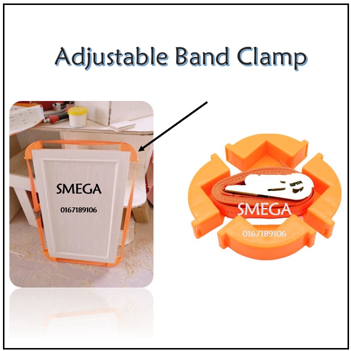 SMEGA Multipurpose Corner Belt Band Clamp assembler/ Pita Tali Catok ...