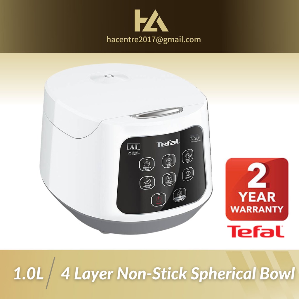 Tefal 1.0L AI Smart Rice Cooker 4 Layer Inner Pot RK730165 | Shopee ...