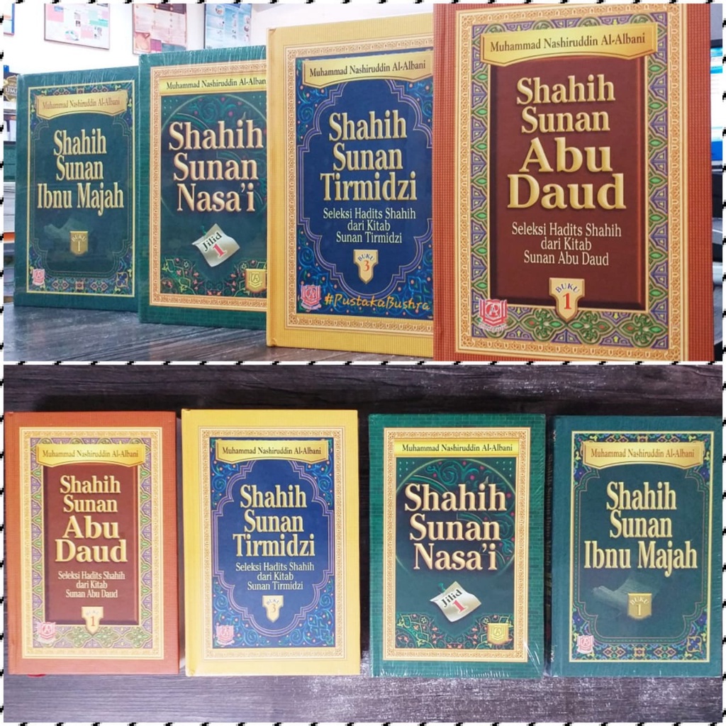 Kitab Hadis Sunan Arba'ah (4 kitab hadis : Abu Daud, Tirmidzi, Nasai ...