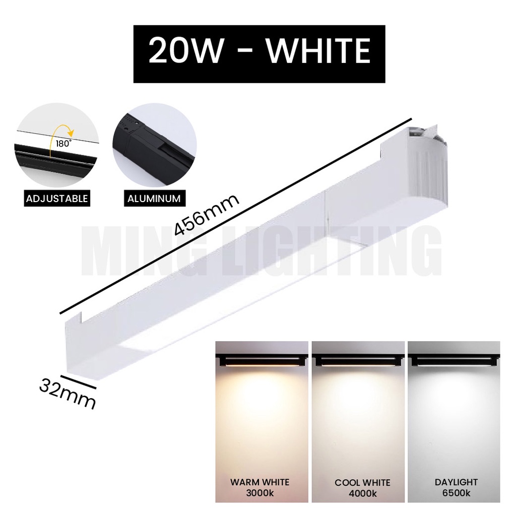 LED 10W 20W Track Light Bar HSL-032 Tracklight Linear Lights Spotlight ...