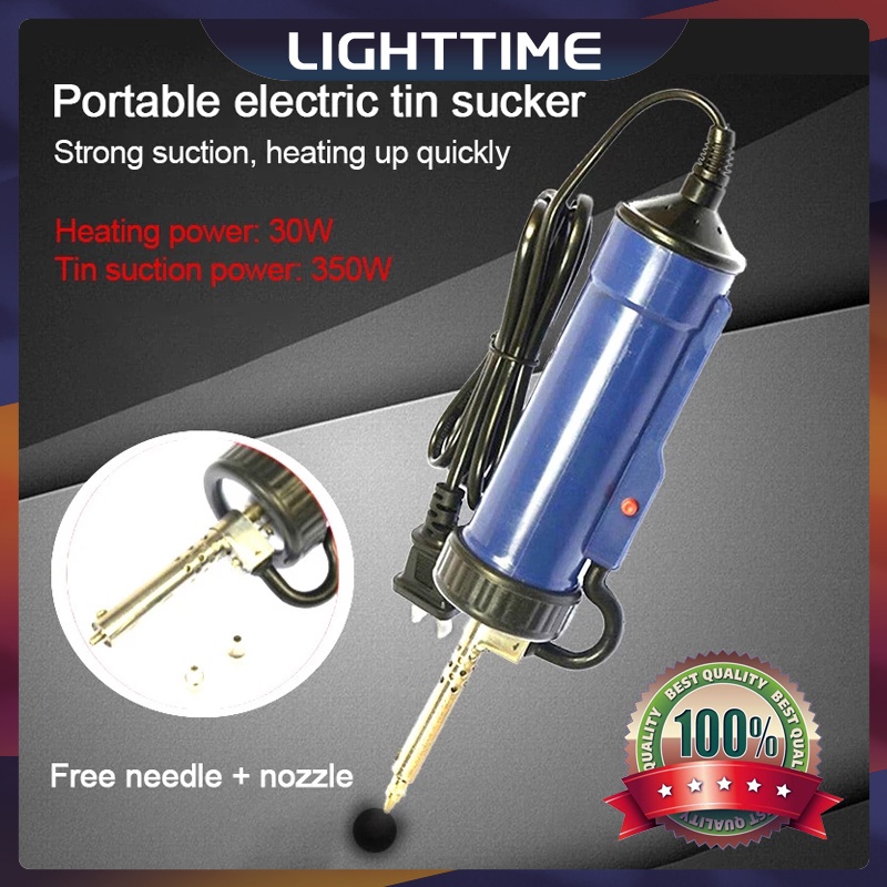 Portable Automatic Tin Electric Vacuum Solder Sucker Desoldering ...