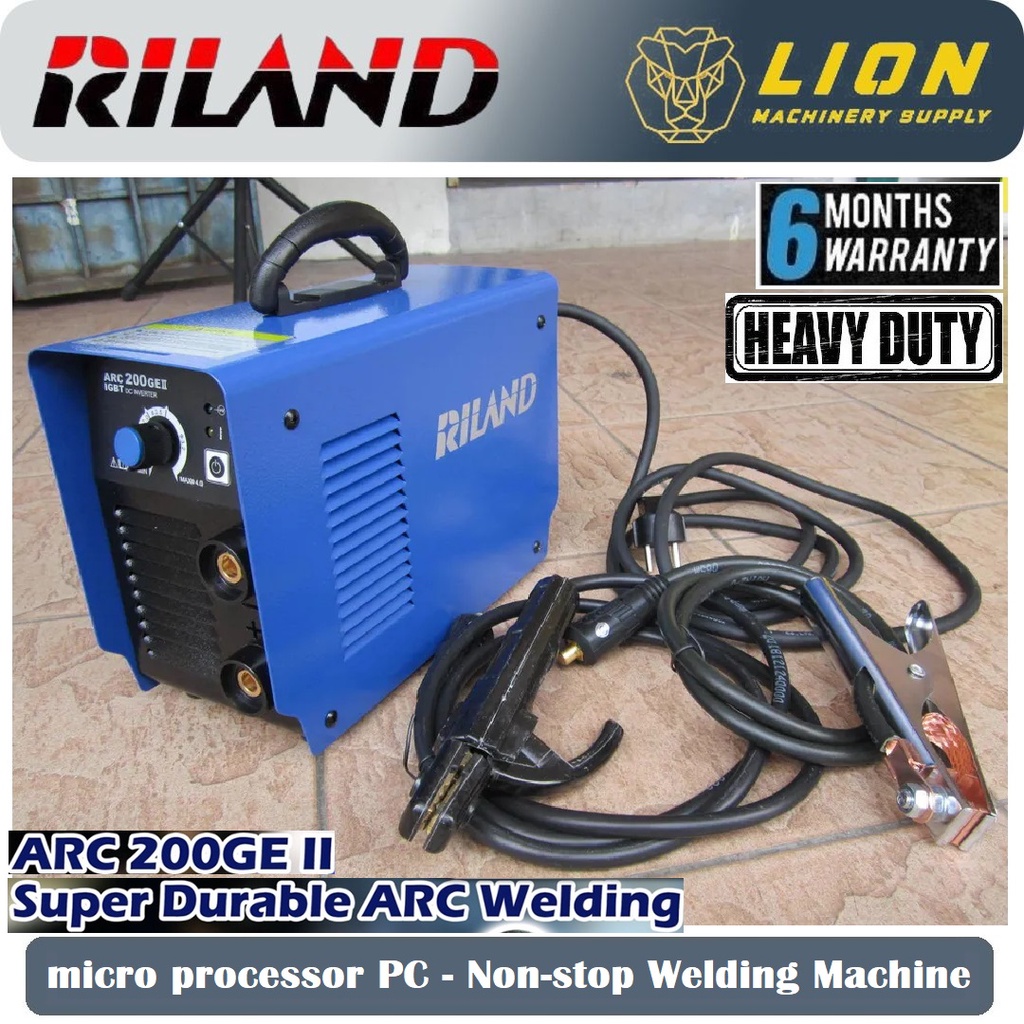 Riland ARC200GE/II Micro Processor Welding Machine - Super Duty Welding ...