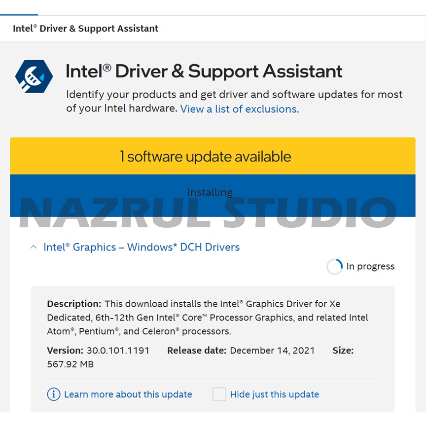 Intel Driver & Support Assistant 22.7.44.6 Offline Installer | Shopee ...