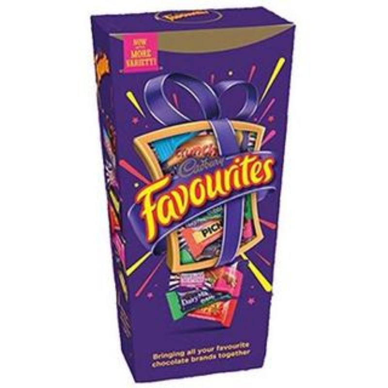 Cadbury Favourites Chocolate Variety Australian Gift Box, 375g | Shopee ...