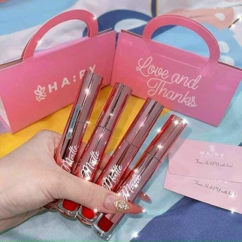 Super Matte HAPPY Lipstick (Genuine) | Shopee Malaysia