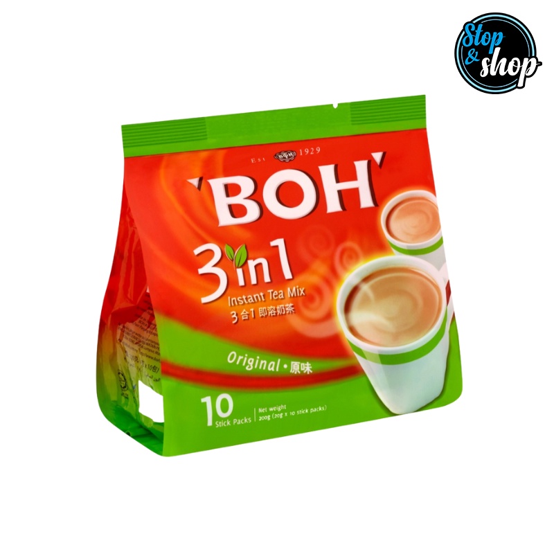 BOH 3 in 1 Instant Tea Mix - Original [20g x 30] | Shopee Malaysia