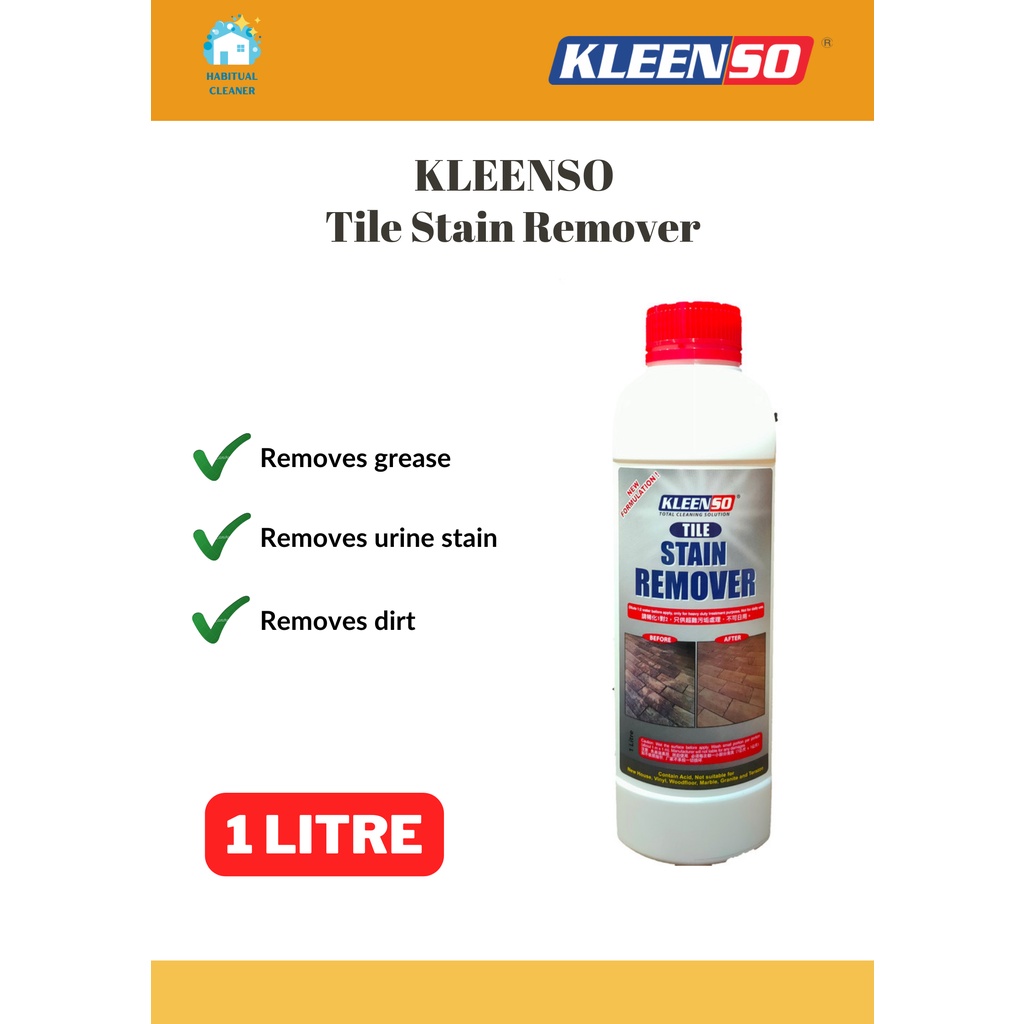 Kleenso Tile Stain Remover (1L) | Shopee Malaysia