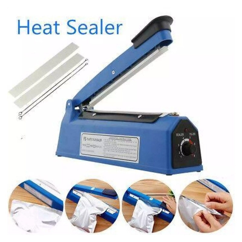 Mesin Sealer Impulse Heat Sealer Machine Laminate Press Plastic Bag ...