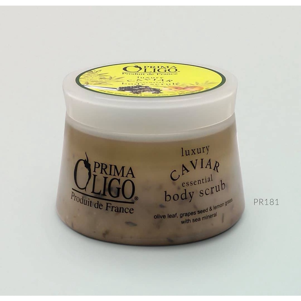 Prima Oligo Luxury Caviar Essential Body Scrub-500ml | Shopee Malaysia