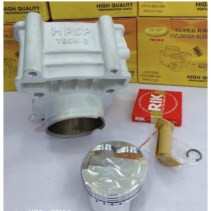 HYPERSPEED HPSP SUPER RACING TECH 2 CYLINDER BLOCK SET LC135 63mm 65mm Slip+4mm | Shopee Malaysia