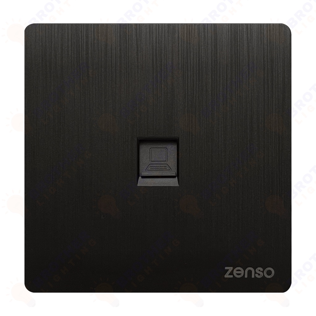 [SIRIM] Zenso Grande Galaxy Black Socket Wall Switch Slim Modern ...