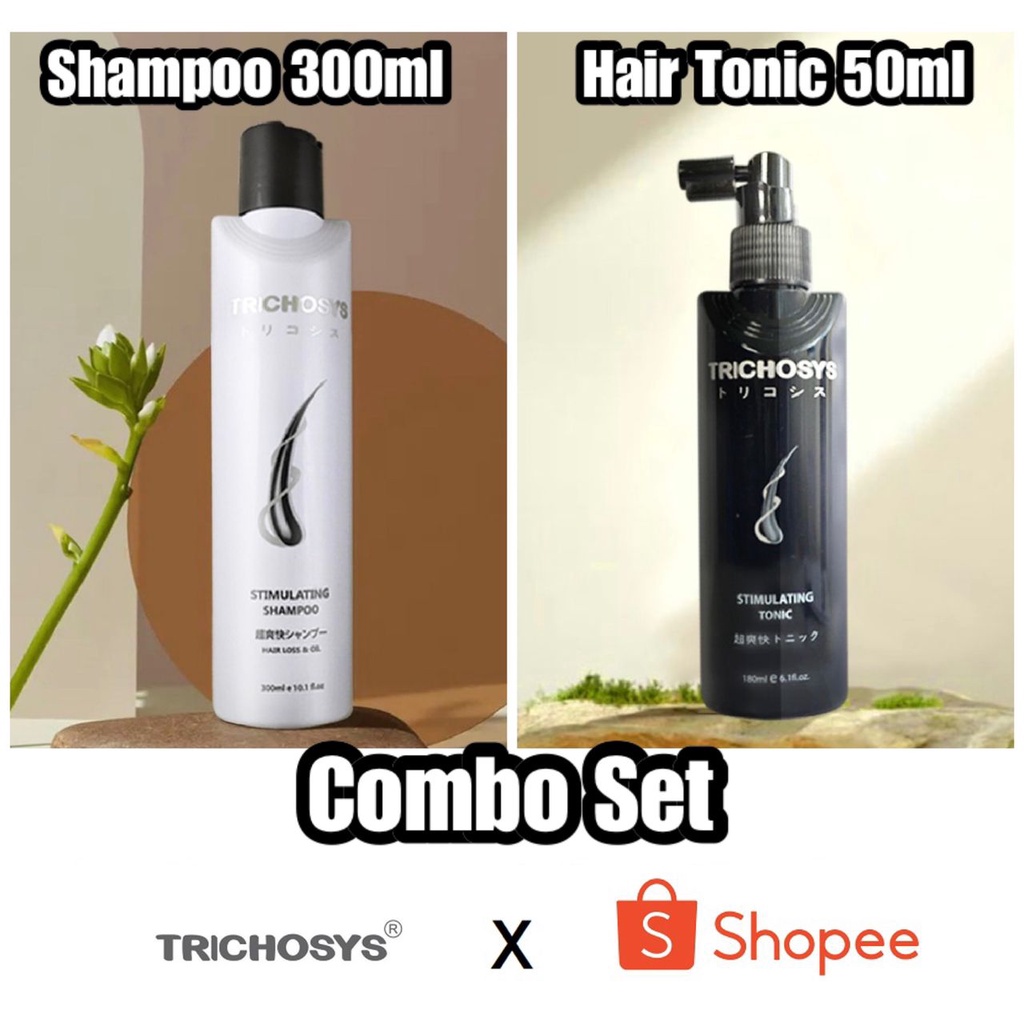 Made in Japan 🇯🇵 Trichosys Hair Loss Treatment Combo Set (Hair Repair ...