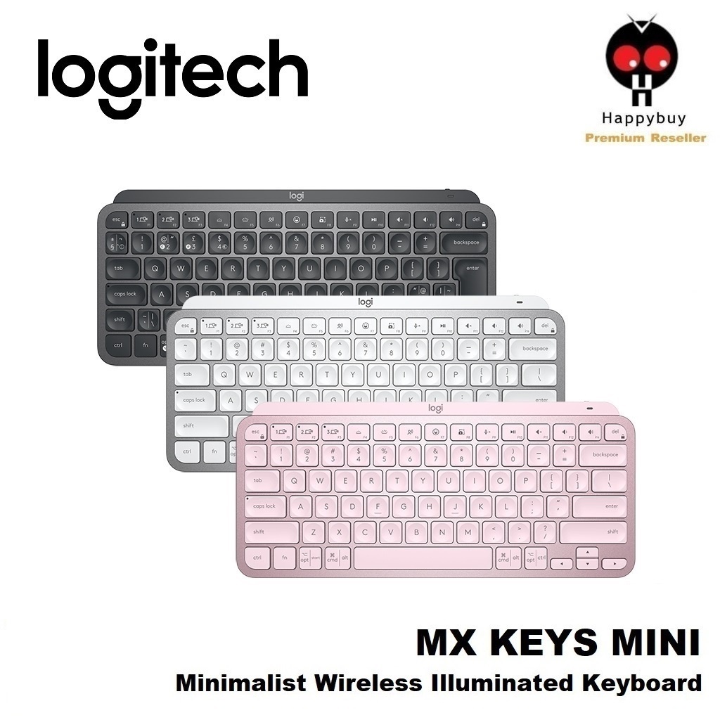 [Ready Stock] Logitech MX Keys Mini Minimalist Wireless Illuminated ...