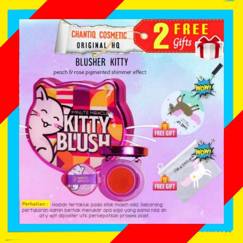 📌 𝟮 𝗙𝗥𝗘𝗘 𝗚𝗜𝗙𝗧🎁📌• BLUSHER CUSHION 1MM MUA BELLAZ ORIGINAL HQ WITH FREE ...