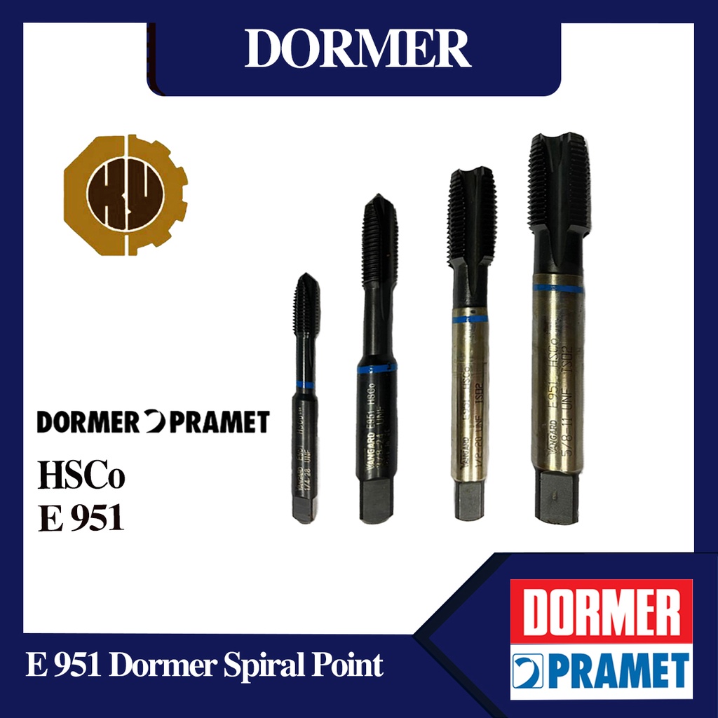 E 951 Dormer Spiral Point / machine tap / pc | Shopee Malaysia