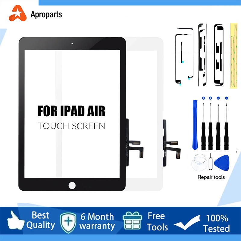 For iPad Air 1 iPad 5 A1474 A1475 A1476 LCD Outer Touch Screen ...