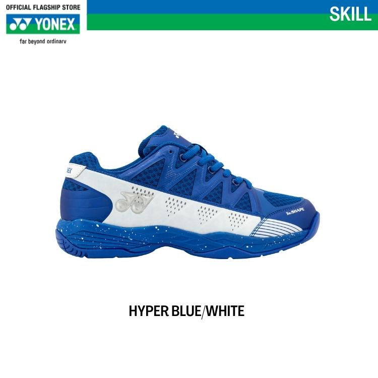 Yonex Badminton Shoes Skill - Hyper Blue/White | Shopee Malaysia