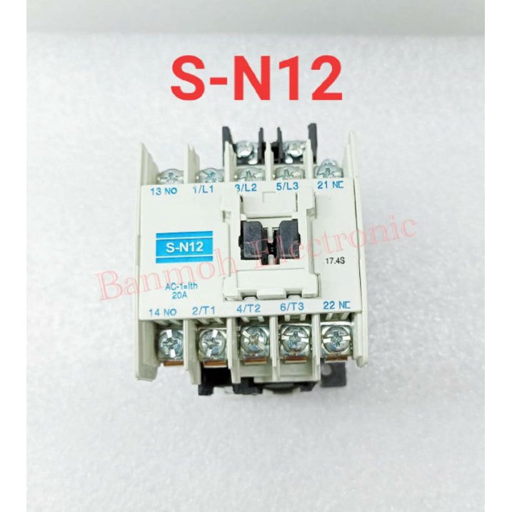 S-N12 Magnet Contactor There Are Vol.7 To Choose From 24v 110V 220V380V SN-12 Brand Zt 20A SN12 ...