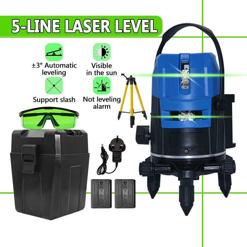 IFONSEN 12/16 Lines Adjustable Laser Level 360° Rotary Indoor Outdoor ...