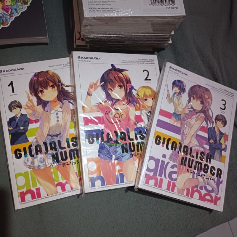 NOVEL GEMPAK STAR GI(A)RLISH NUMBER (1SET) | Shopee Malaysia