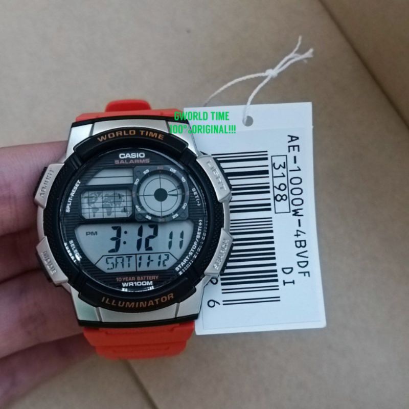 CASIO AE-1000W-4B/AE-1000W-4BVDF/AE-1000W/AE1000W | Shopee Malaysia