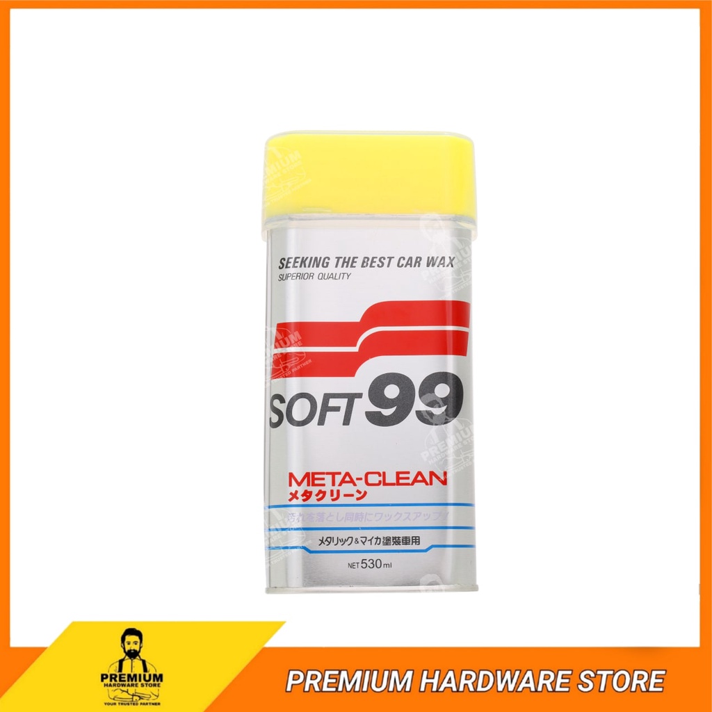 SOFT 99 Meta-Clean 530ML Japan Car Metal Stain Dirt Cleaner Polish ...