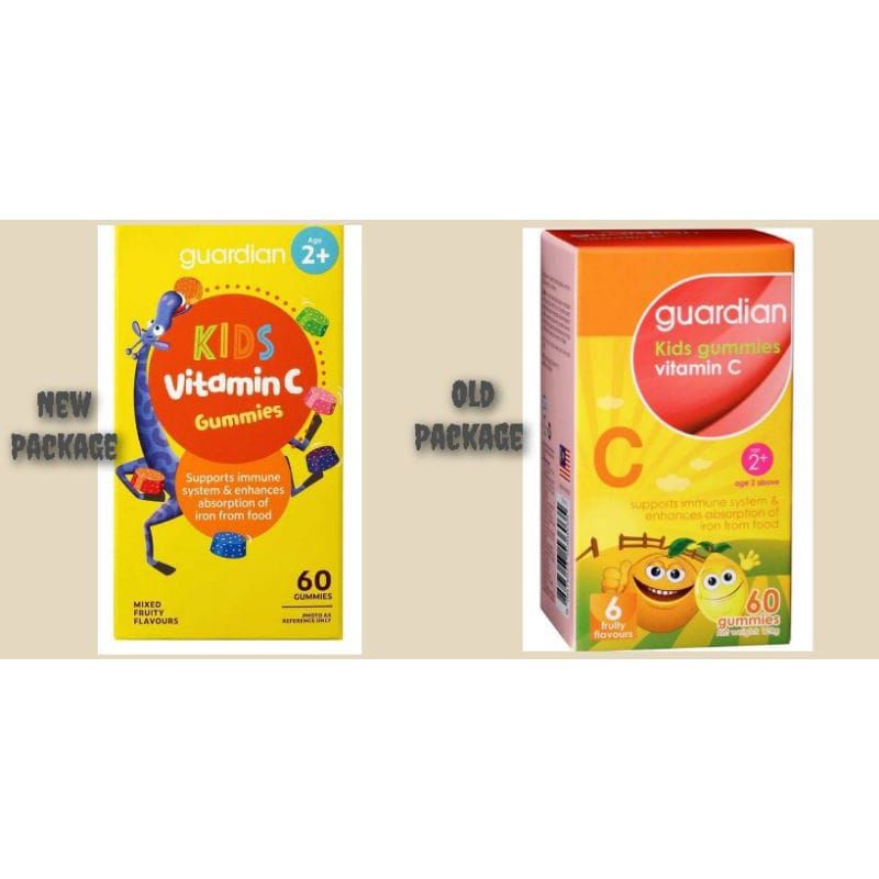 {READY STOCK} Guardian Vitamin C Kids Gummies 60s (exp 2024) | Shopee ...