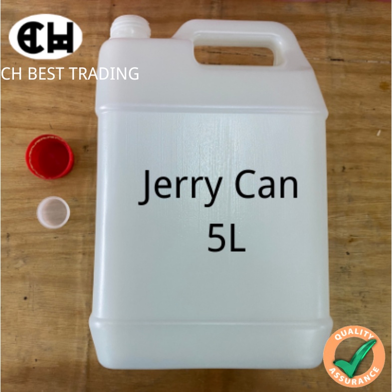 5L HDPE Bottle/ Tong Air / Jerry Can (Ready Stock) | Shopee Malaysia