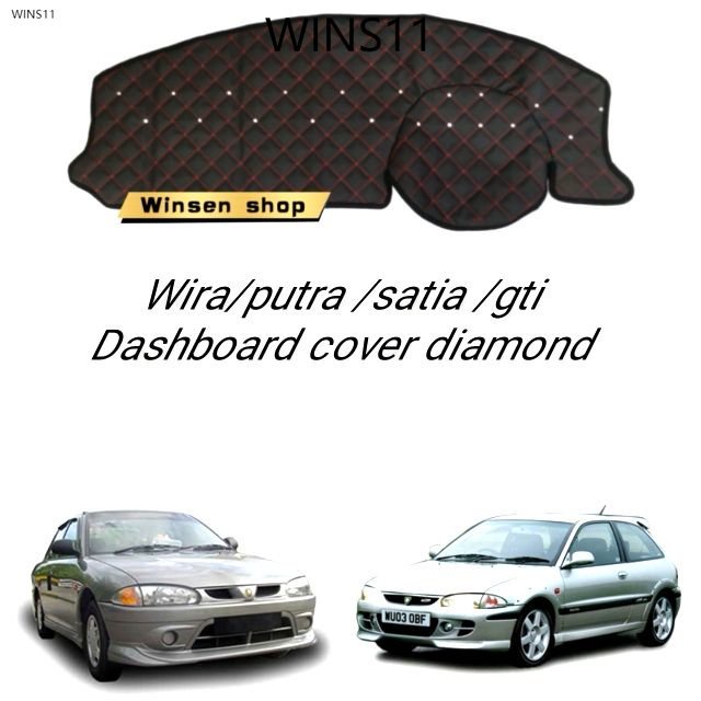 Proton wira/satia/putra/gti dashboard cover diamond | Shopee Malaysia