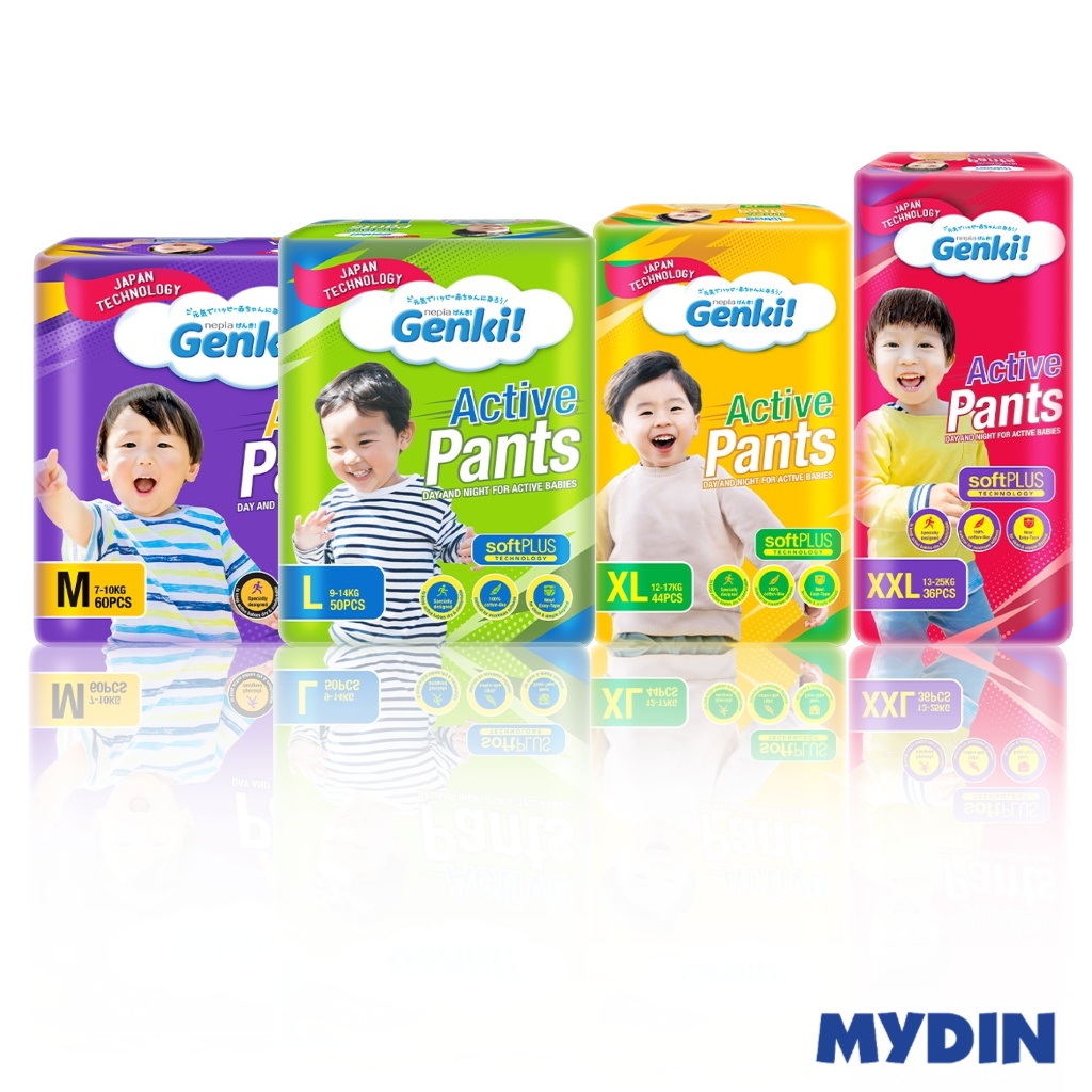 Genki Active Pants - 4 Variants | Shopee Malaysia
