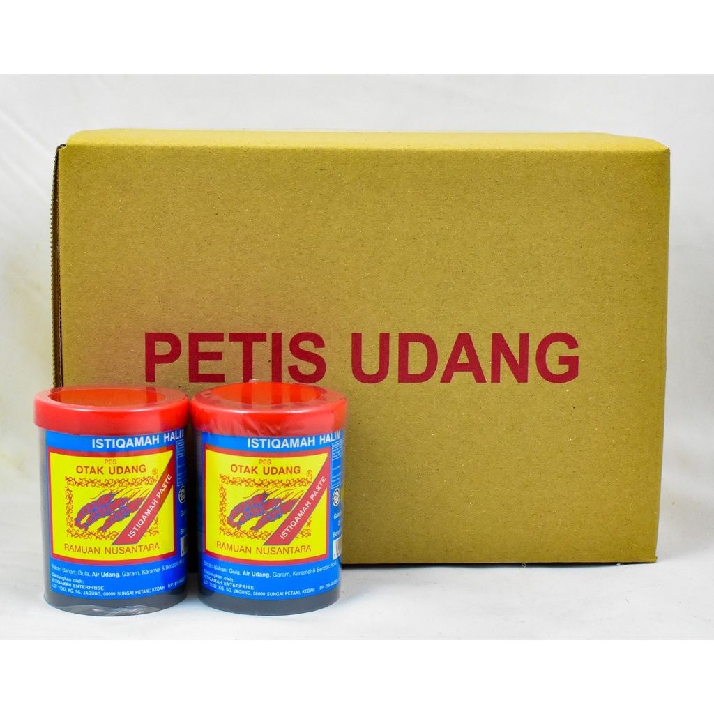 BORONG 1 KARTON - Petis Udang ISTIQAMAH | Pes Otak Udang untuk Laksa ...