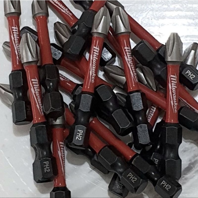 MATA Milwaukee SHOCKWAVE IMPACT BIT PH2 PLUS 2inch - Single Screwdriver ...