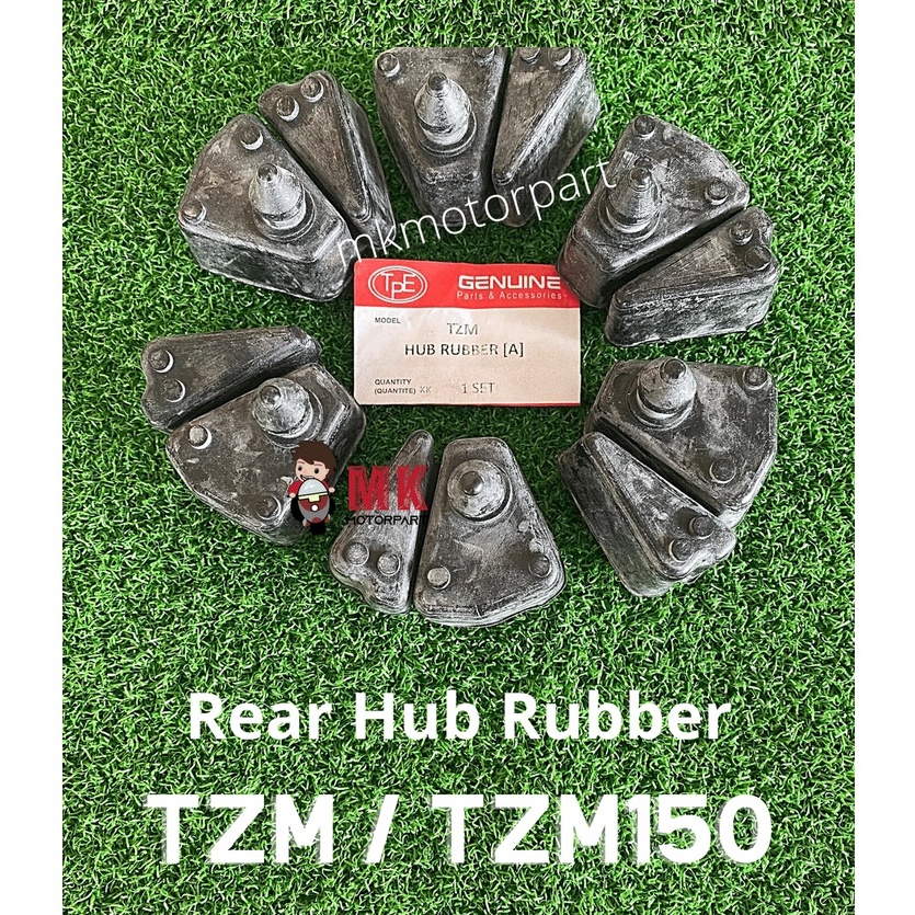 (M) Hub Rubber Set Yamaha TZM / TZM150 Millenium 4HF Getah Hub Sprocket 4HF-F5364-00 | Shopee ...