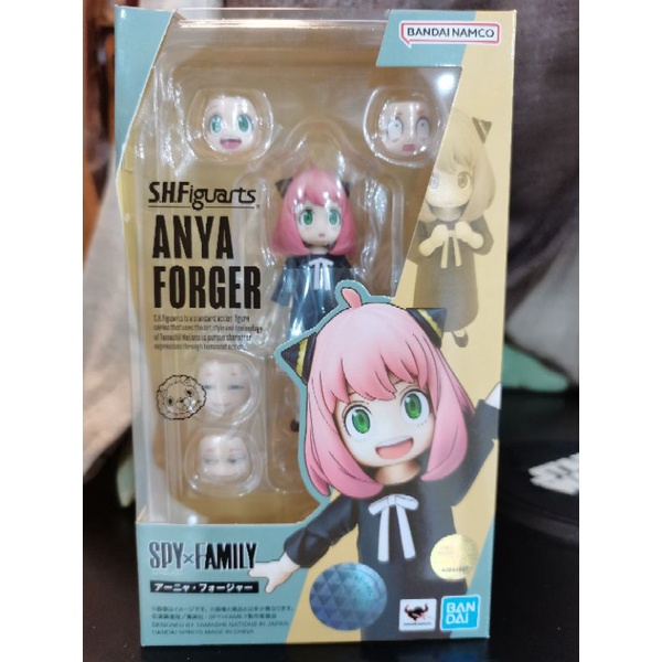 Bandai SHF S.H.Figuarts Spy X Family Anya Forger Action Figure | Shopee ...