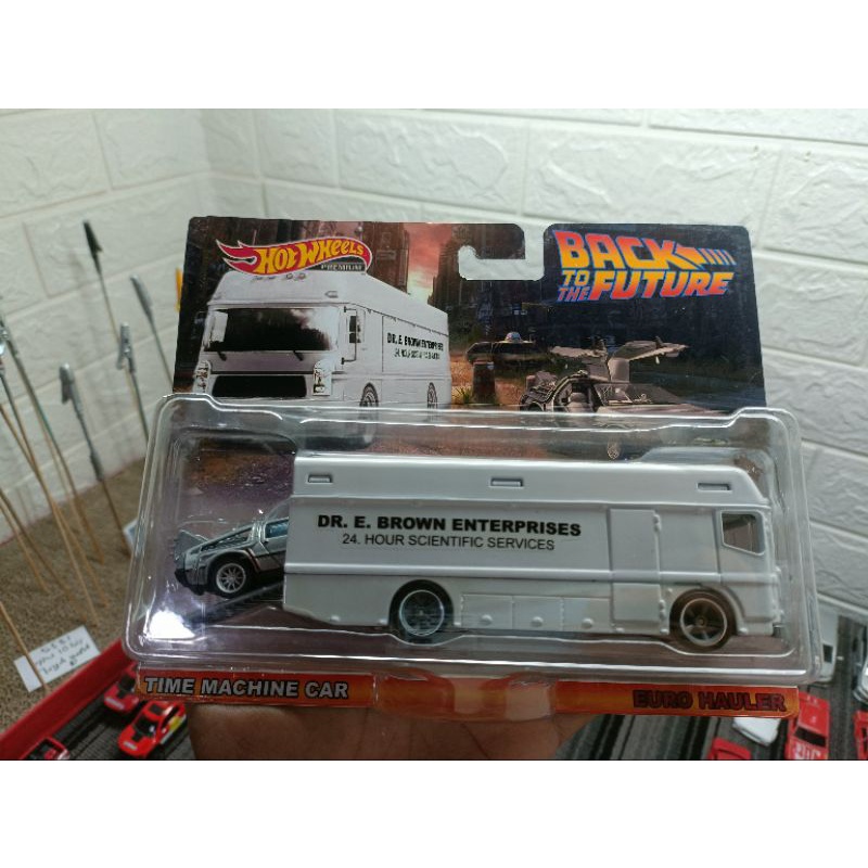 custom hotwheels team transporter back to future | Shopee Malaysia