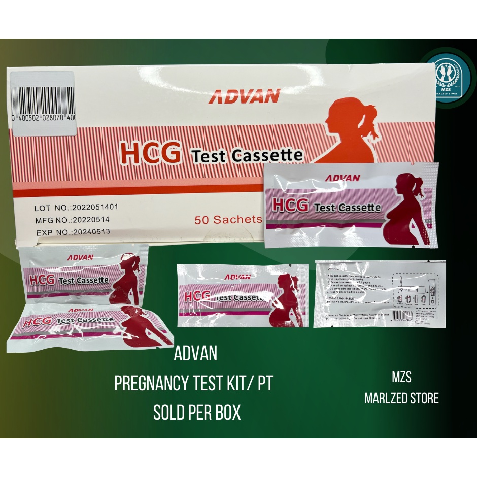 Advan Pregnancy Test Kit/ PT SOLD PER BOX | Shopee Malaysia